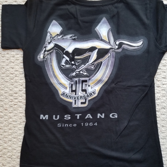 L A T | Tops | Ford Licensed Mustang Tshirts For Women | Poshmark